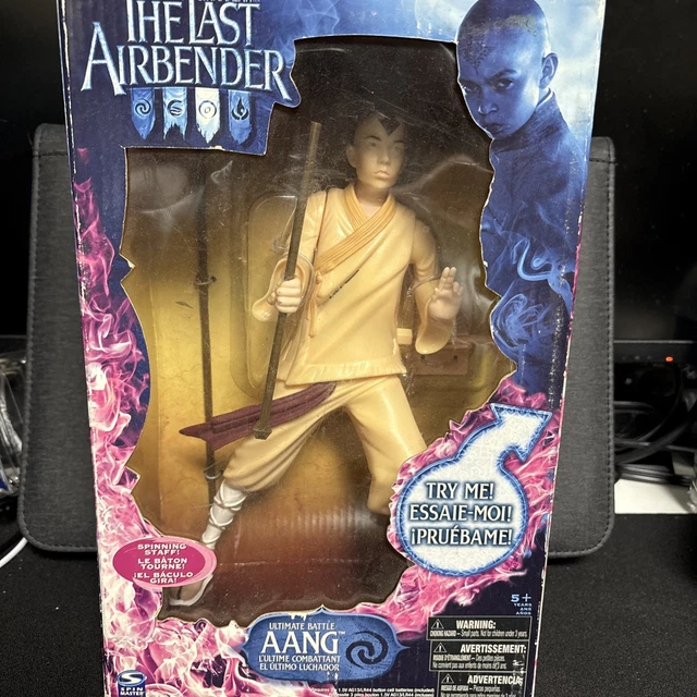 AVATAR THE LAST Airbender Ultimate Battle Aang Figure - 2010 Spin ...