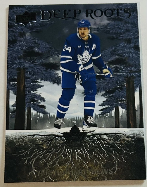 AUSTON MATTHEWS 2023-24 Upper Deck Series 2 Deep Roots $2.95 - PicClick CA