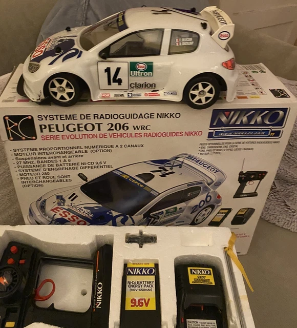 NIKKO RC PEUGEOT 206 WRC Complete In Box £45.00 - PicClick UK