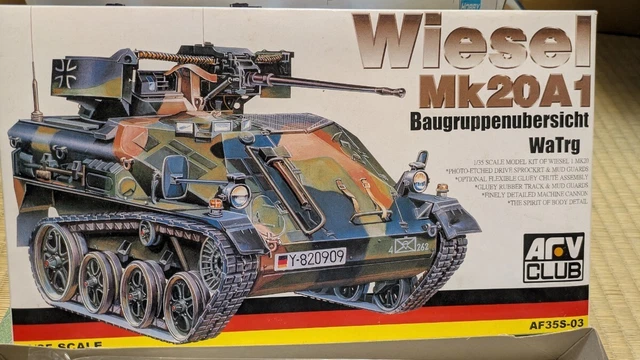 1/35 AFV CLUB Wiesel Mk20A1 German Light Tank AF35S-03 EUR 109,32 ...