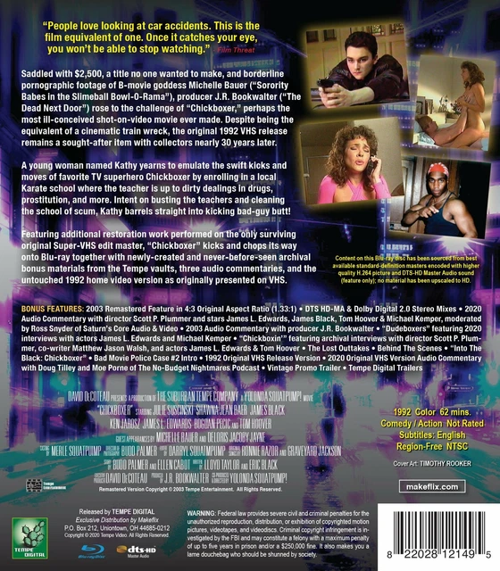 CHICKBOXER - SEXY Cinema Home Video SOV action classic Michelle Bauer ...