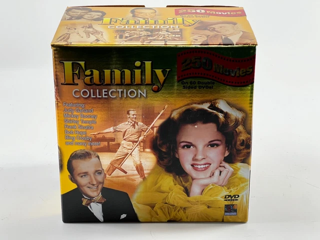 FAMILY COLLECTION 250 Movie Pack, Good DVD, Laurence Olivier, Mickey ...