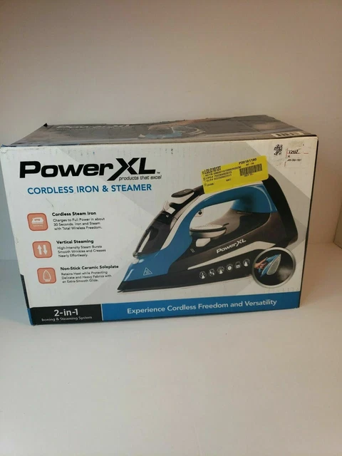 POWER XL 1500W Cordless Iron and Steamer Open Box £74.29 - PicClick UK