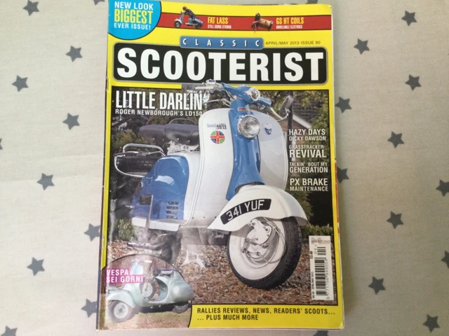 &CLASSIC SCOOTERIST& SCOOTER MAGAZINE No.90 April / May 2013 Vespa ...