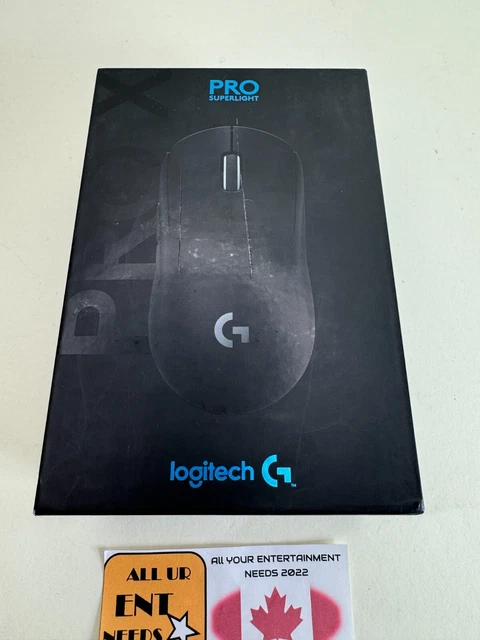 LOGITECH G PRO X Superlight Gaming Mouse, Black CIB Complete Tested ...