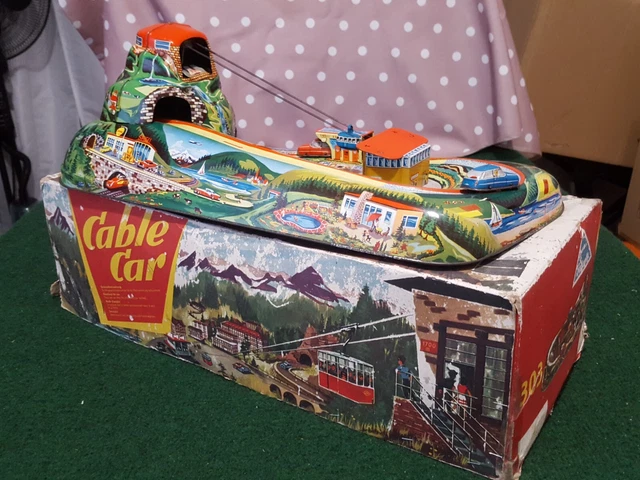 CABLE CAR DE TECHNOFIX Allemagne en boîte. No JOUSTRA-CIJ-JEP-SHUCCO-MT ...