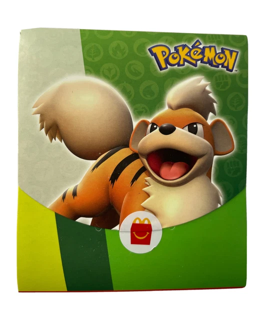 POKÉMON TCG MATCH Battle 2022 McDonalds Cards Growlithe Sealed UK Pack ...