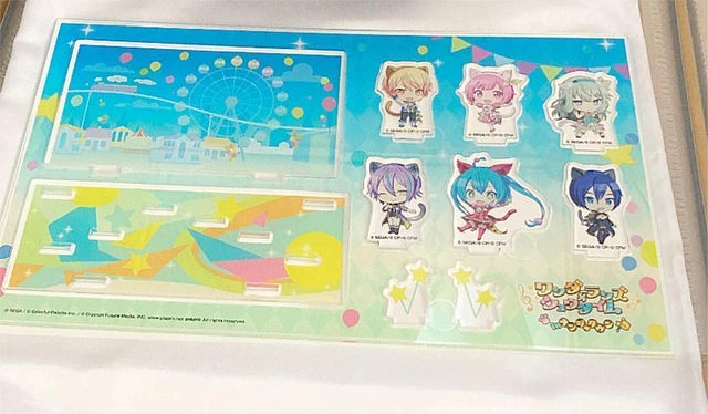 PROJECT SEKAI X Nanjatown Rui Miku Nene Emu Tsukasa Kaito Support en ...