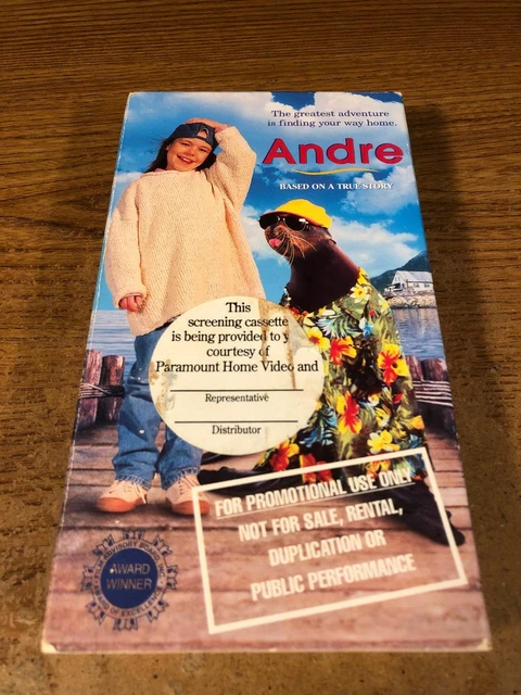 ANDRE SCREENER SCREENING Copy Promo VHS VCR Video Tape Used Movie RARE ...