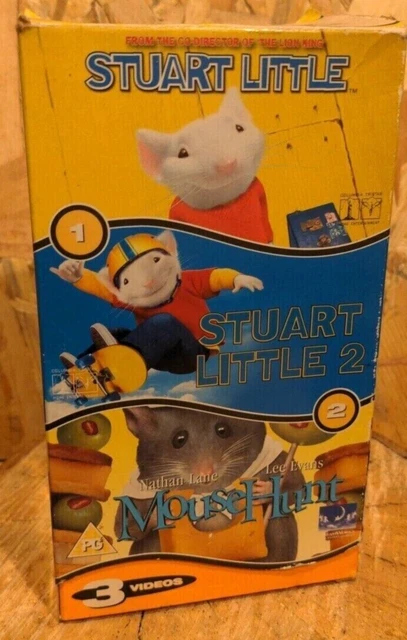 STUART LITTLE / Stuart Little 2 / Mouse Hunt (Triple Pack) (VHS, 2004 ...