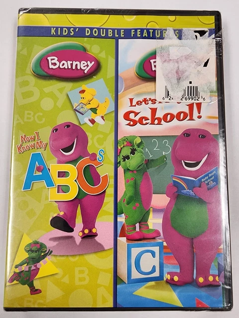 BARNEY: I KNOW My ABCs/Lets Play School (DVD, 2010, Canadian) $15.00 ...