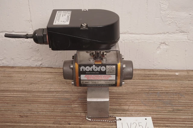 PNEUMATIC ACTUATOR 05-RDB40-1SDONO-A Norbro 40R Series 007 Switchbox £ ...