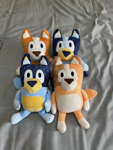 BLUEY BINGO MUM Dad Plush Soft Toy Cuddle Toy £19.89 - PicClick UK