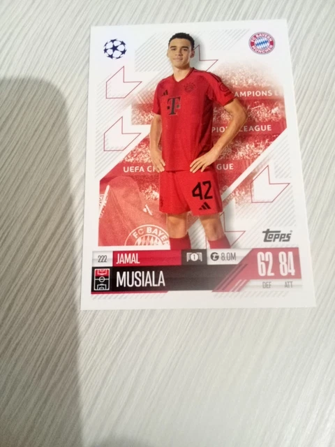 CARD MATCH ATTAX 2025 Musiala Bayern Monaco EUR 1,49 - PicClick IT
