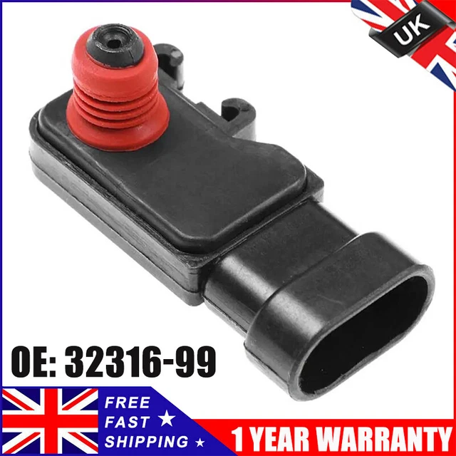 MAP MANIFOLD ABSOLUTE Pressure Sensor For Harley Davidson Dyna Softail ...