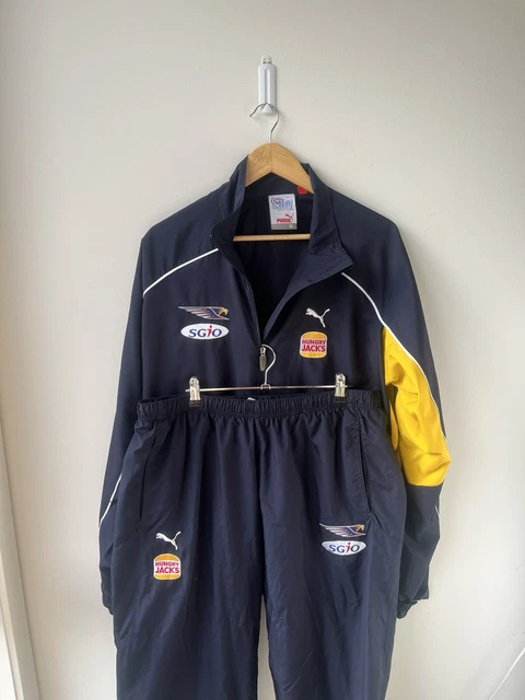 WEST COAST EAGLES Vintage AFL full Tracksuit Size XL PUMA $160.00 ...