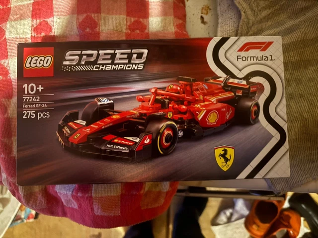 LEGO SPEED CHAMPIONS: Ferrari Sf-24 F1 Race Car (77242) £29.81 ...