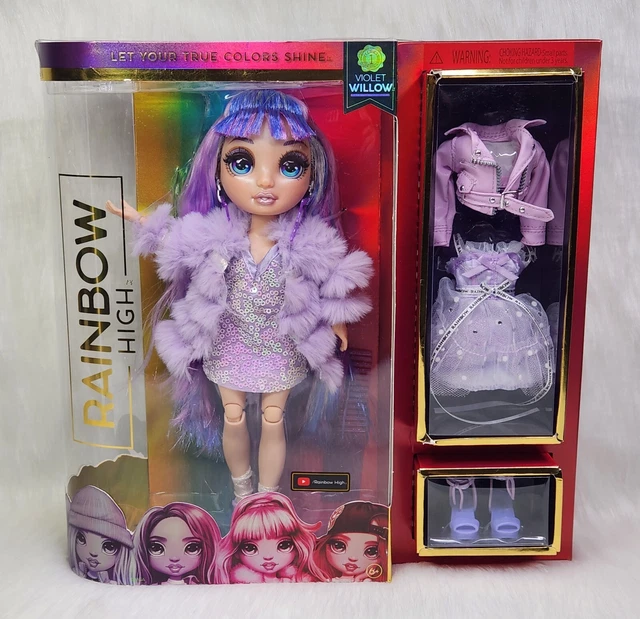 MGAE RAINBOW HIGH Series 1 Fashion Doll - Violet Willow Purple 2020 ...