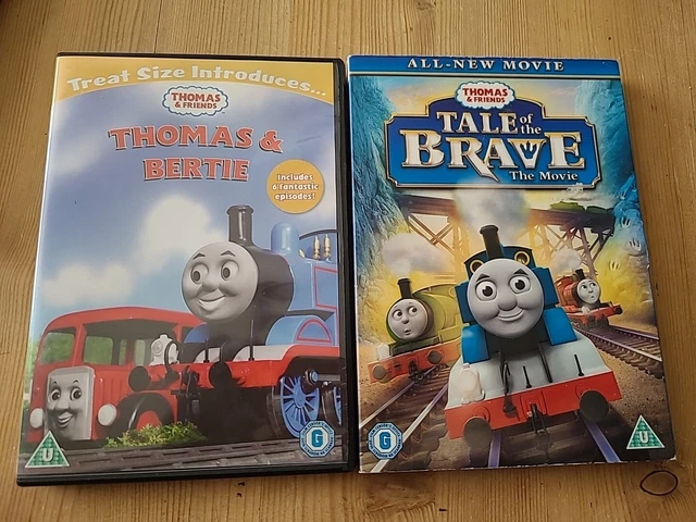 THOMAS THE TANK engine, Tale of the brave and Thomas & Bertie DVDs £0. ...