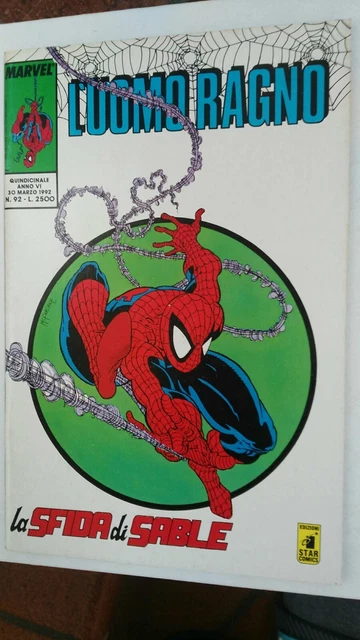 L'UOMO RAGNO N.92 STAR COMICS seconda APPARIZIONE ASSOLUTA VENOM OTTIMO EUR 9,90 - PicClick FR