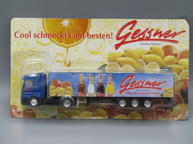 CAMION PUBLICITAIRE SEMI-REMORQUE Gessner - Echelle 1:87 EUR 6,50 ... CAMION PUBLICITAIRE SEMI-REMORQUE Gessner - Echelle 1:87 EUR 6,50 ...