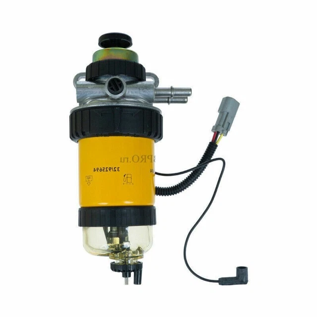 JCB BACKHOE - Fuel Filter Assembly With Sensor - 30 Micron (Part No. 32 ...
