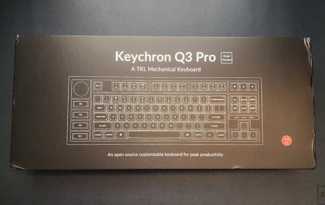 KEYCHRON Q3 PRO QMK/VIA Wireless Custom Mechanical Keyboard £176.96 ...