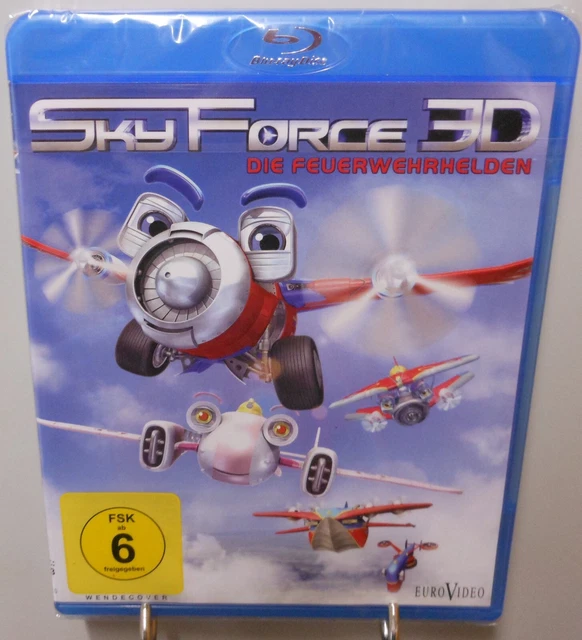 SKY FORCE DIE Feuerwehrhelden Blu-ray 3D Animation Spaß für ganze ...
