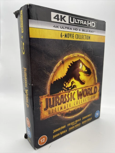 JURASSIC WORLD ULTIMATE Collection (4K Ultra HD Blu-ray, 2022, 6-Disc) £44.99 - PicClick UK