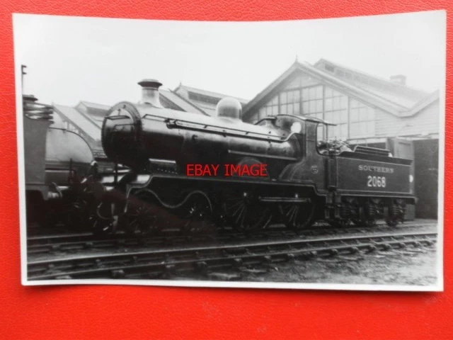 PHOTO SR Ex Lb&Scr Class B4 Loco No 2068 Marlborough On Shed £2.70 ...