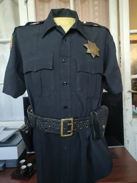UNIFORME POLICE CHP California Highway Patrol Obsolète EUR 400,00 ...