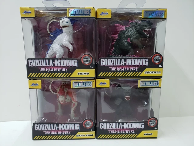 Jada Metalfigs Godzilla X Kong The New Empire Godzilla Kong Shimo Scar King Set Eur 3220