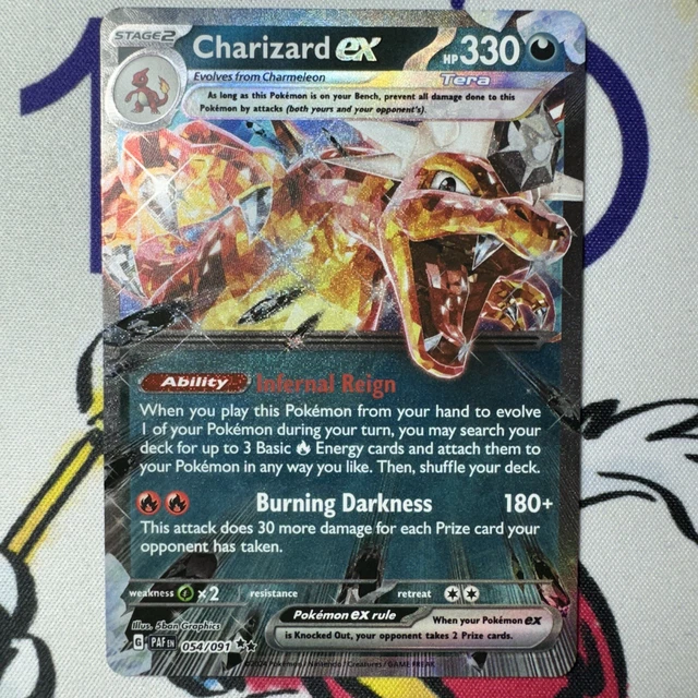 POKÉMON TCG | Paldean Fates | Charizard Ex | 054/091 | Ex Pack Fresh ...
