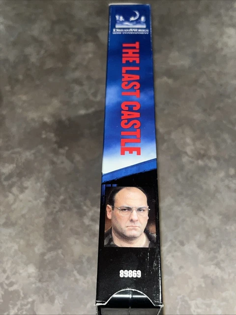 THE LAST CASTLE VHS - Robert Redford, James Gandolfini, Mark Ruffalo ...