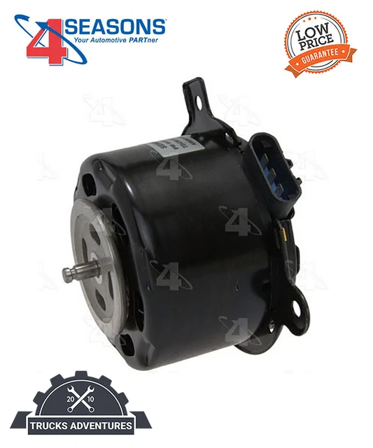 Vehicle Air Conditioning Fan Four Seasons 75599 A/C Condenser Fan Motor ...