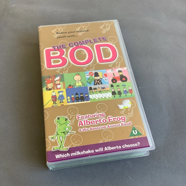 THE COMPLETE BOD Featuring Alberto Frog Vintage VHS Cassette (2001 ...