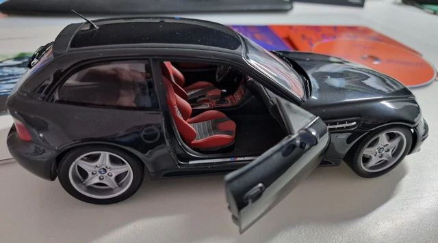 UT MODELS (20431) BMW Z3 M Coupe 1/18 Scale Black NO ORIGINAL BOX +Z3M ...