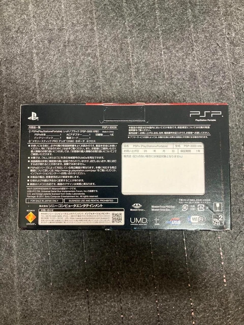 PSP [ PLAYSTATION Portable ] VALUE PACK Black / RED Handheld console PSPJ-30026 £782.51 ...