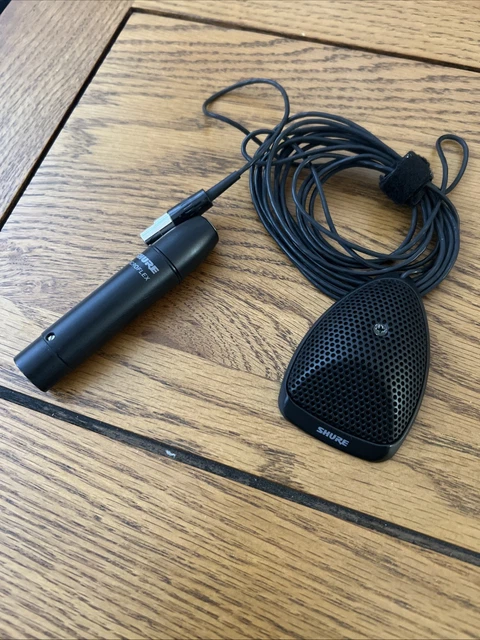 SHURE MICROFLEX BOUNDARY Mic Mini Microphone MX391/O £47.51 - PicClick UK