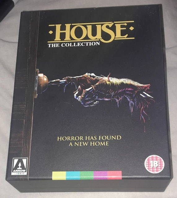 HOUSE THE COLLECTION -Blu-ray Box Set, All 4 House Horror Movies. Arrow ...