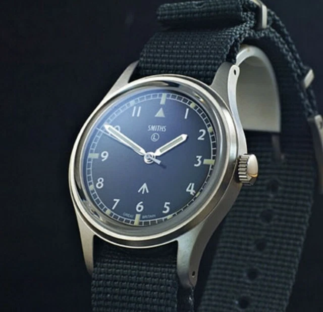 SMITHS W10 PRS 29a. British Military field Watch. 36mm.Time Factors ...