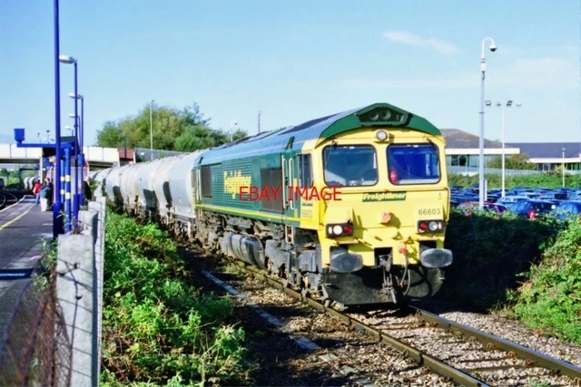 PHOTO CLASS 66 Loco No 66603 Theale Cement 2006 £1.85 - PicClick UK