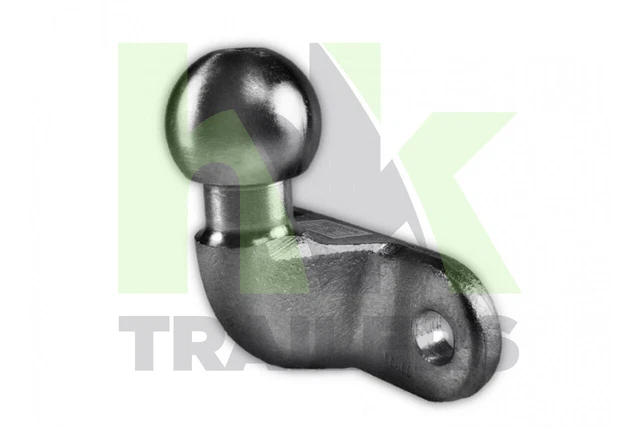 HEAVY DUTY TOW Ball, Standard 50mm, Hitch, Tow Bar, E Approved, Silver ...