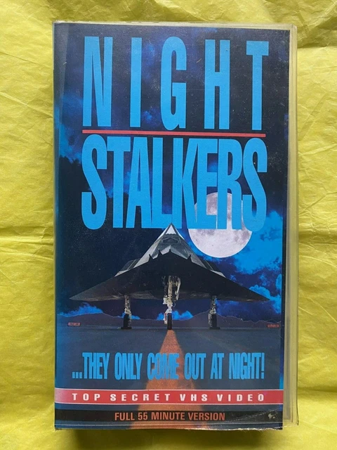 F.117 STEALTH FIGHTER/VHS Videotape/Docuumentary/Nightstalkers/B.2-B1.B ...