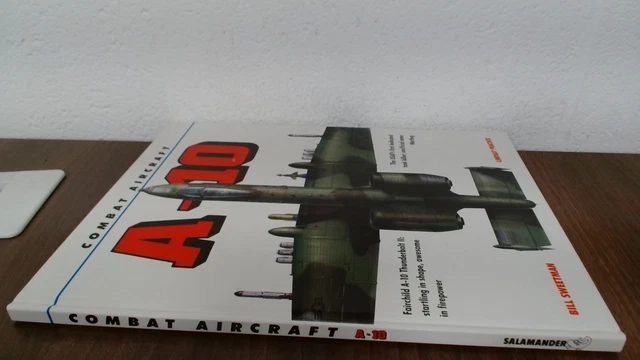 COMBAT AIRCRAFT A10 THUNDER, Lindsay T. Peac*ck, Salamander Books EUR 15,16 - PicClick IT