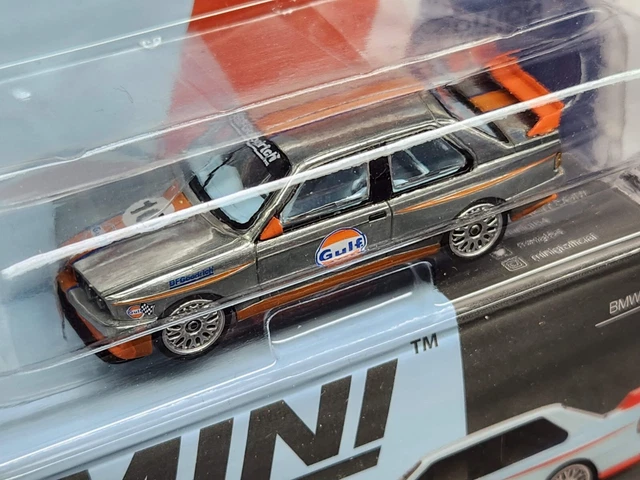 MINI GT BMW E30 M3 Gulf USA Exclusive Raw Chase £60.61 - PicClick UK