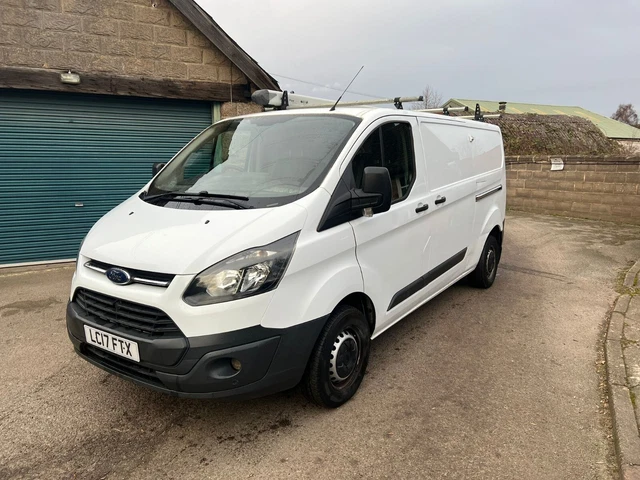 FORD TRANSIT 2.0 Euro 6 Custom Van Eu6 2017 17 Plate 113K Mwb L2 H1 Fsh ...