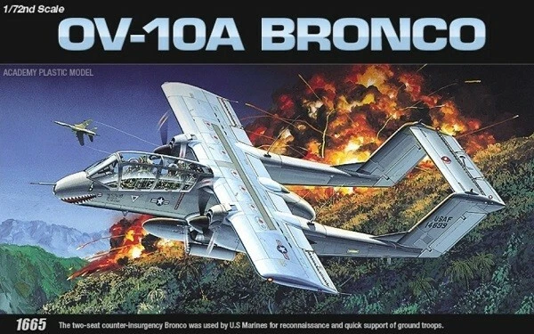 ACADEMY MODELS 1/72 North-American/Rockwell OV-10A Bronco $21.95 ...