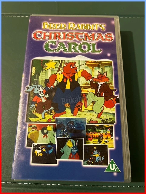 BRER RABBIT'S CHRISTMAS Carol (Delta Video PAL VHS Cassette Tape 2000 ...