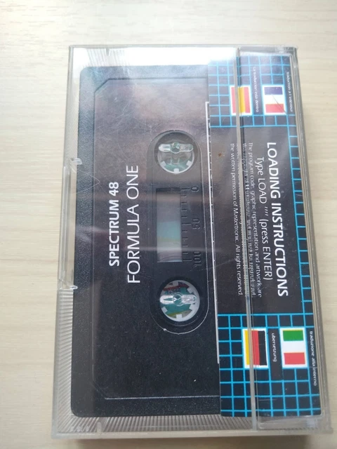 Formula 1 Simulator Zx Spectrum 48k Cassette £199 Picclick Uk